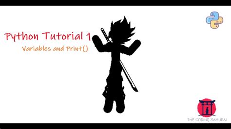 python tutorial 1 1 variables and print function your first