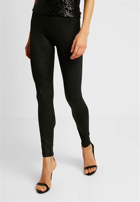 Urban Classics Ladies Pattern Legging Black Noir Zalando Fr