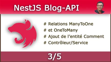nestjs 3 5 création d une api rest blog youtube