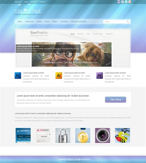 create website layout in photoshop 50 step by step tutorials