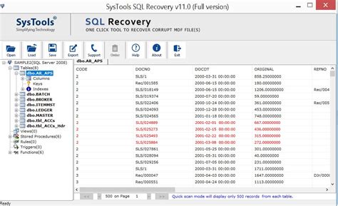 sql recovery tool to restore corrupt mdf and ndf database file