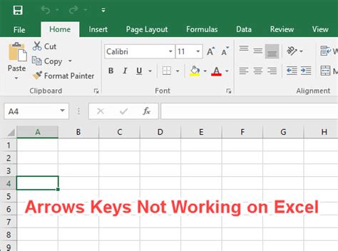 arrow keys not working in excel how to fix it windows 10 free apps