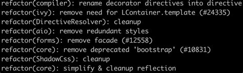 understanding semantic commit messages using git and angular
