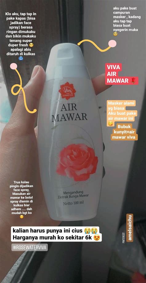Viva Air Mawar Rosewater 🌹 Skincare Lokal Indonesia Remaja