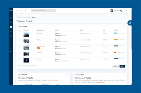 sing app vue dashboard free and open source admin dashboard made with