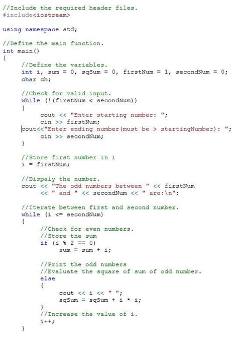 write a program that uses for loops to perform the following steps