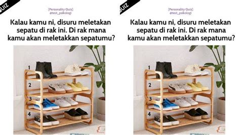 Tes Kepribadian Posisimu Meletakkan Sepatu Di Rak Bisa Ungkap
