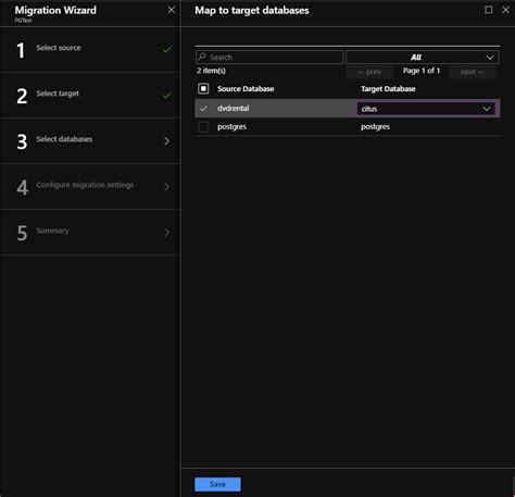 자습서 azure portal을 통해 postgresql을 azure db for postgresql로