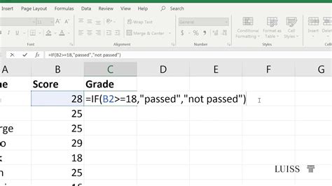 excel advanced tutorial 2 1 8 creating a two level nested function