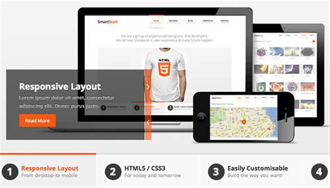 20 responsive html css website templates ewebdesign
