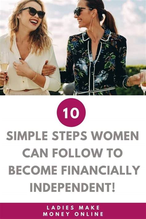 10 Smart Steps To Financial Freedom For Women Get Started