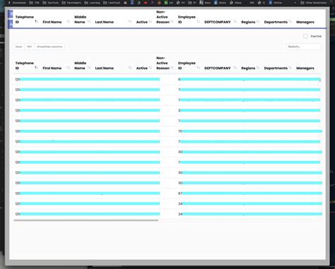 header moves to the top of page — datatables forums