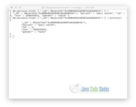 mongodb search by id example examples java code geeks 2022