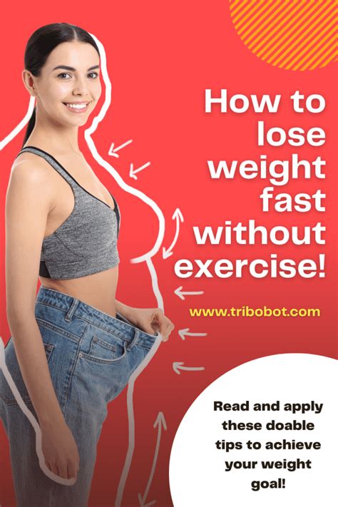 Tips To Lose Weight Fast Without Exercise – Tribobot X Mom Nessly