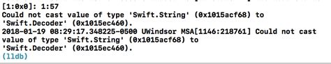 swift argument type string does not conform to expected type decoder