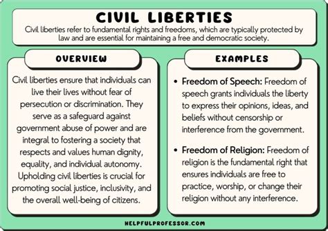 18 Civil Liberties Examples 2024