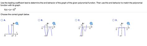 Leading Coefficient Test How To Determine The End Behavior Of A