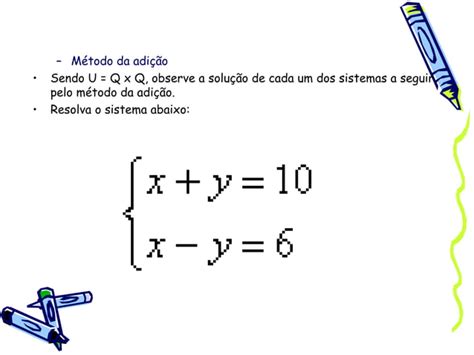 Sistemas De Equações De 1º Grau Com Duas Incógnitas