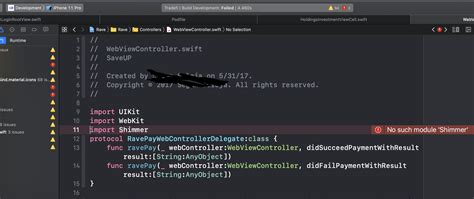 ios xcode module not found in embedded framework stack overflow