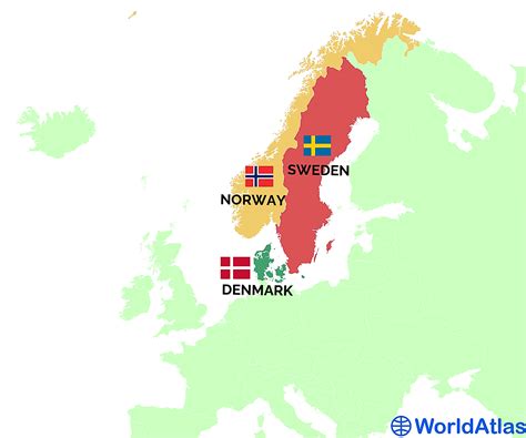scandinavian countries worldatlas