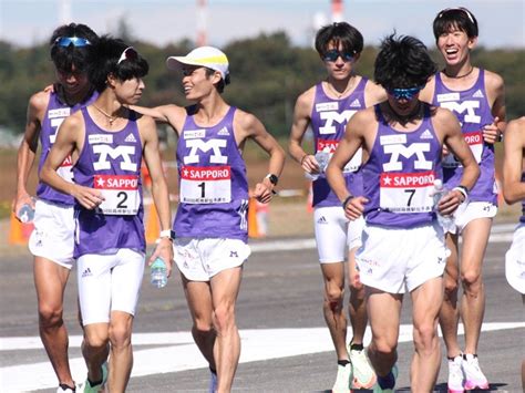 陸上・駅伝 山本佑樹監督「力通りの走り」で明治大が箱根駅伝予選会首位、シード権は最低条件 4years 学生スポーツ