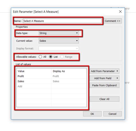 the data school how to use a parameter to create a custom sort based