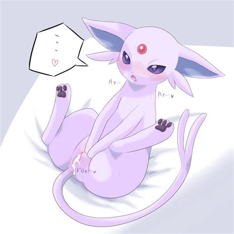 Rule 34 After Sex Blush Color Cum Espeon Female Female Only Feral Fur