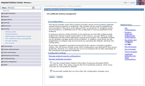 how to configure ssl tls connections with the ibm toolbox for java
