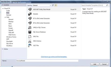 set paging size in asp mvc