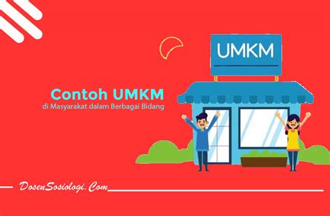 16 Contoh Umkm Di Masyarakat Dalam Berbagai Bidang