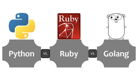 a battle of trios python vs ruby vs golang cuelogic an lti company