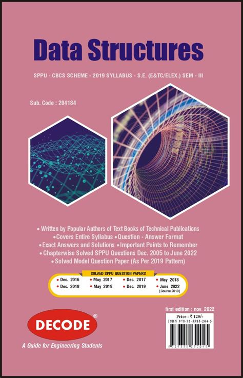 data structures for sppu 19 course se iii eandtc 204184 decode