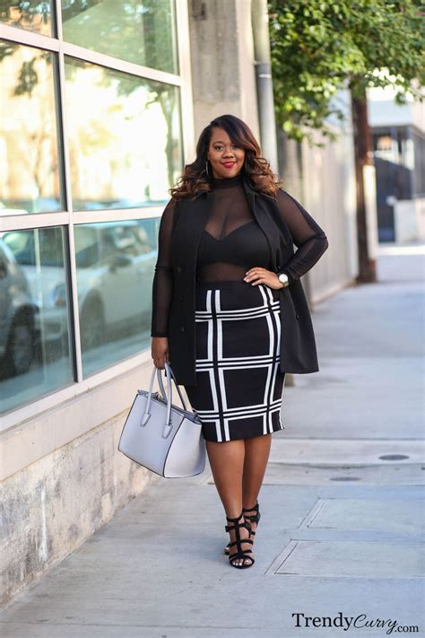 Sheer Genius Curvy Girl Outfits Black Girl Fashion Black Women Fashion