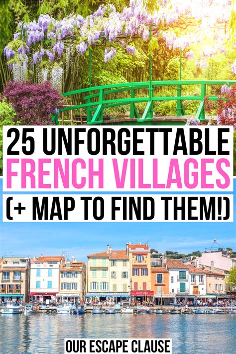 25 Prettiest Small Towns In France Map Our Escape Clause