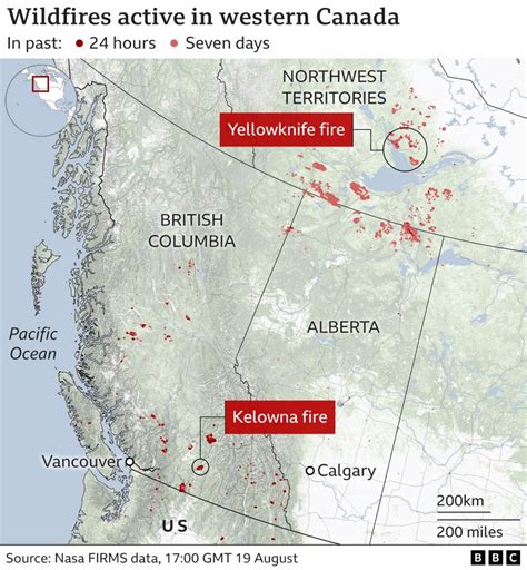 Canada Wildfires British Columbia Declares Emergency As 15 000 Homes