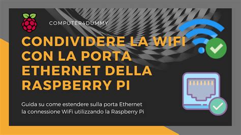 condividere la wifi con la porta ethernet della raspberry
