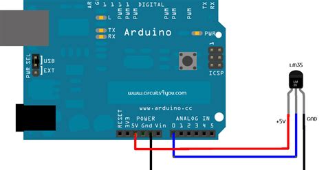 lm35 temperature sensor interfacing with arduino
