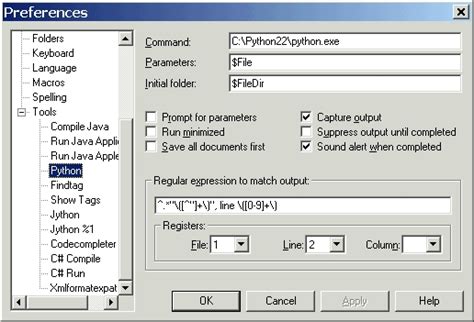 textpad integration