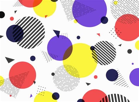 Abstract Pattern Geometric Simple Colorful Shape Design 642699 Vector