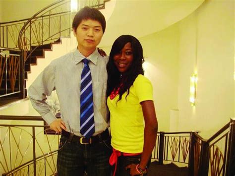 Chinese Men With Black Women And African Wives Chinese Man Interracial