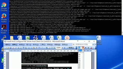 install and configure pxe server and client on centos 6 8 youtube