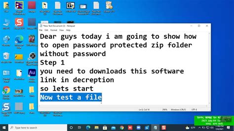 how to open password protected rar or zip file without password in