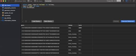 openstreetmapのデータからosmiumを使って鉄道だけを抽出しpostgisに入力する方法（宇都宮周辺の鉄道データを使った例