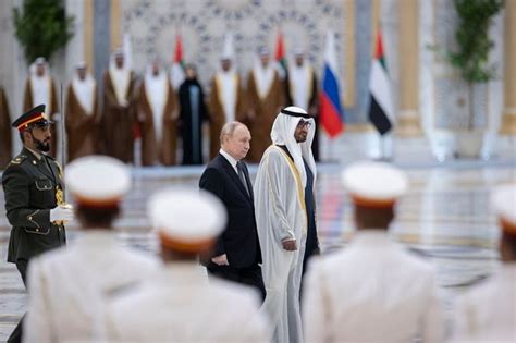 محمد بن زايد بحثت مع بوتين تعزيز العلاقات الثنائية