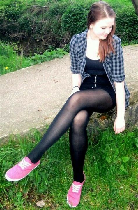 Pin On Pantyhose N Sneakers