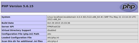 install lemp stack on fedora22 23 nginx mariadb php fpm