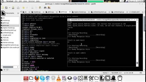 speech recognition controlling by voice command youtube