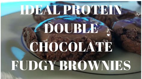 Ideal Protein Chocolate Fudge Brownie Recipe Youtube