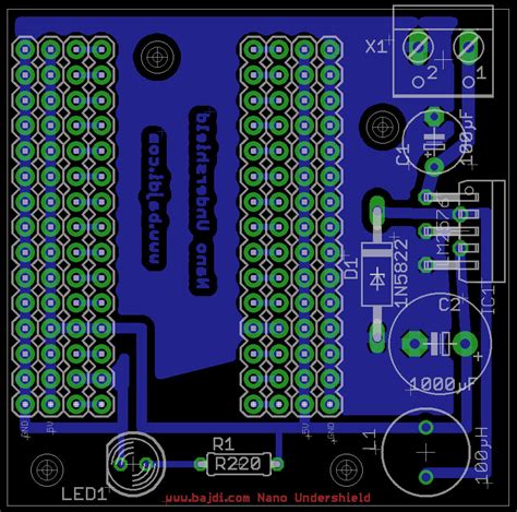 arduino nano eagle cad pcb circuits