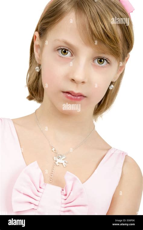 Preteen Portrait Pretty Young Girl Banque De Photographies Et Dimages